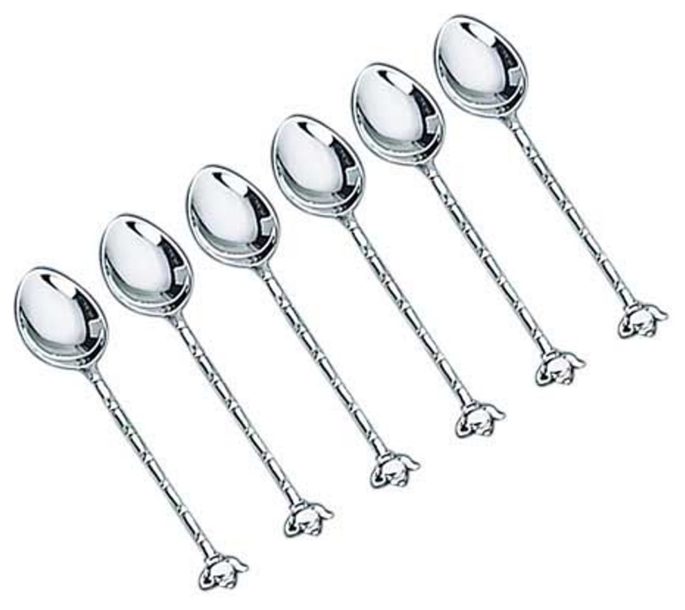Elegance Teapot Spoons, Set of 6 - Transitional - Spoons - by Elegance ...
