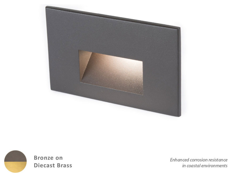 Landscape Step Light in Bronze on Brass - Contemporary - Stair And Step ...