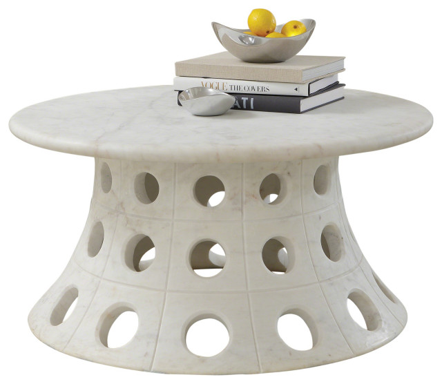 Taper Circle Cocktail Table - Transitional - Coffee Tables - by ...