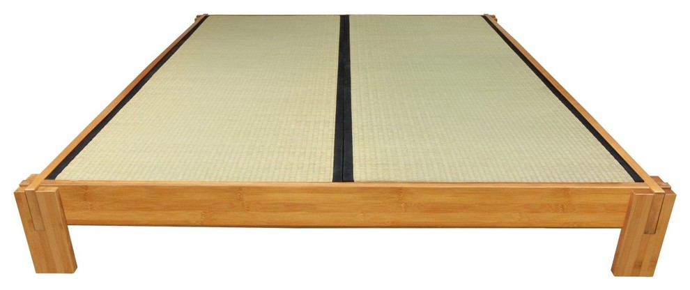 Tatami Platform Bed With Tatami Mats - Asian - Platform Beds - by Haiku ...