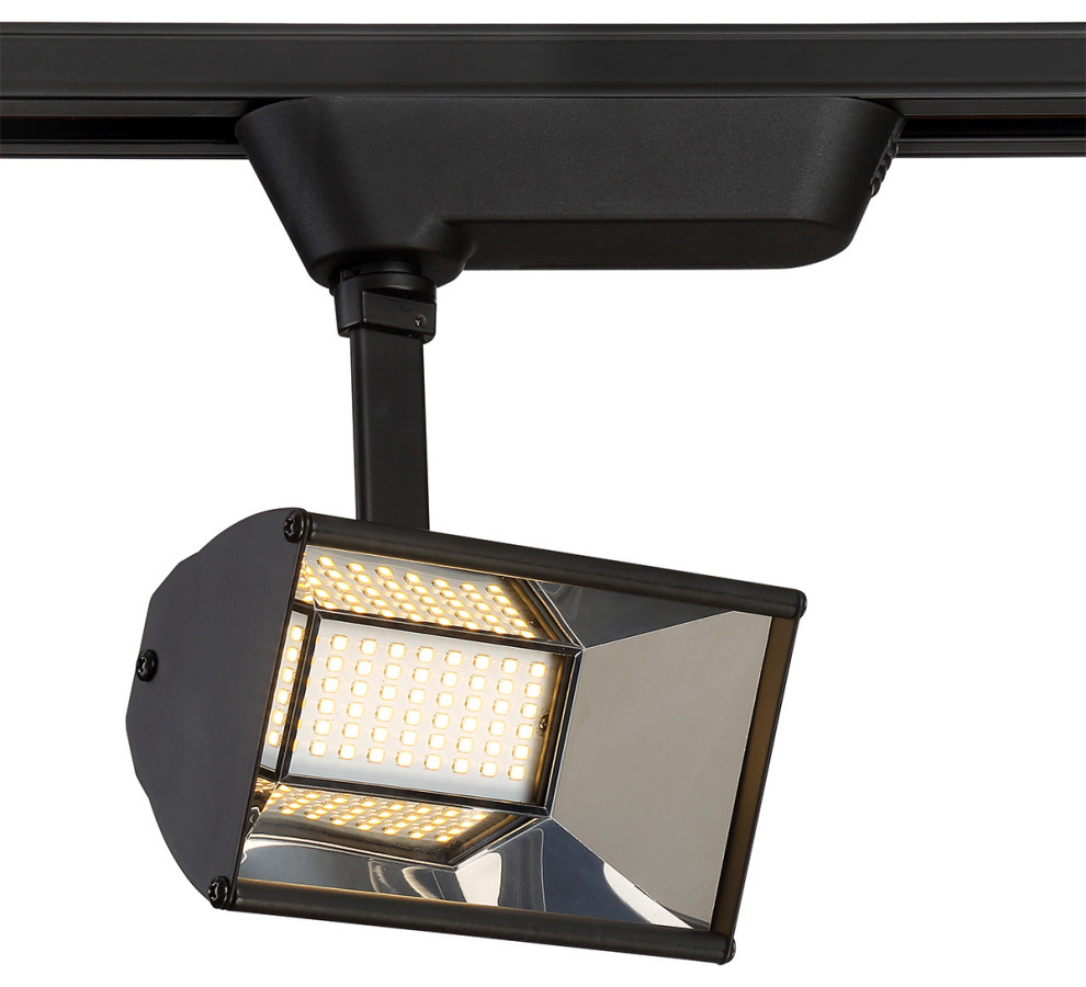 Eurofase 27996-027 Track Head, Black Finish - Transitional - Track ...