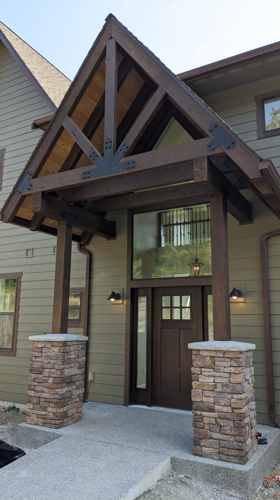 Sequim Bay Custom Home - Traditional - House Exterior - Seattle - by ...