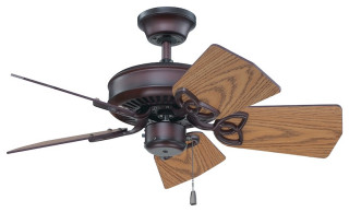 Craftmade 30" Piccolo Ceiling Fan Kit, Oiled Bronze - Traditional ...