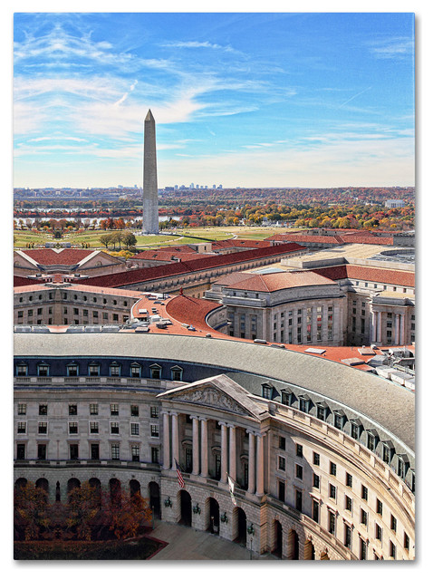'Washington, DC' Canvas Art by Gregory O'Hanlon, 35" x 47 ...