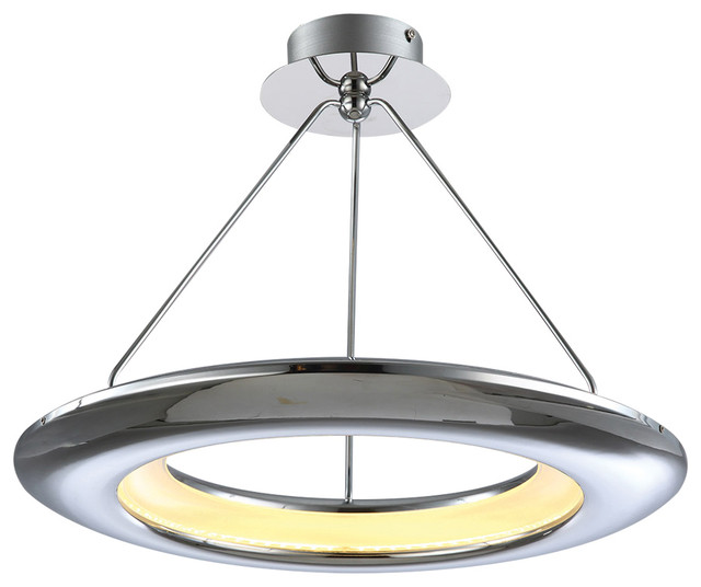 PLC1 Ceiling Pendant from the UFO collection, Polished Chrome - Modern ...