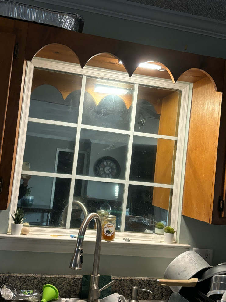 faux mirror window in kitchen | Houzz Forum