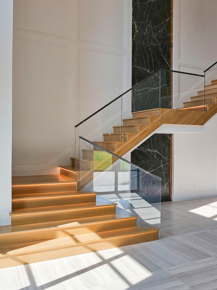 107_Sustainable Modern-Floating Staircase, Great Falls VA 22066 ...