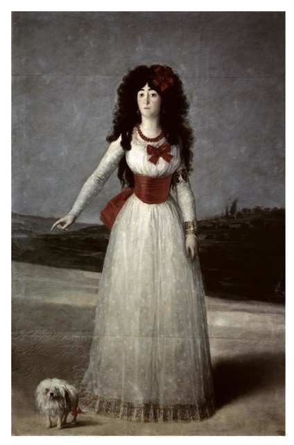 "13th Duchess of Alba" Digital Paper Print by Francisco De Goya, 16"x24 ...