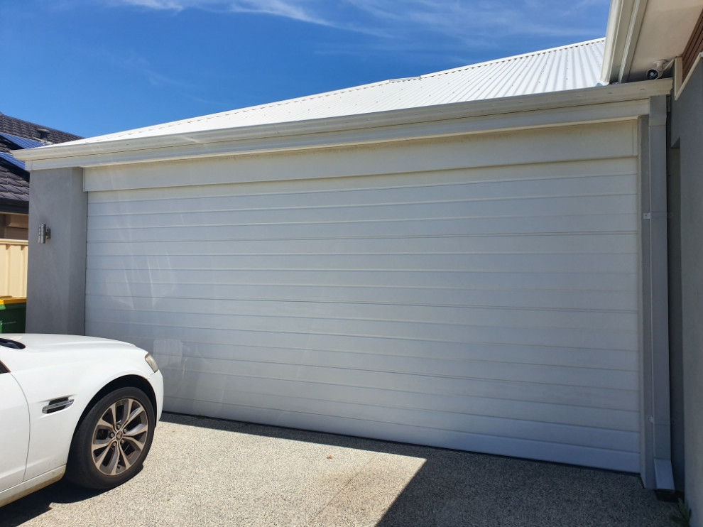 Steel-Line Surfmist Ribline - Garage - Perth - by Pinnacle Garage Doors ...
