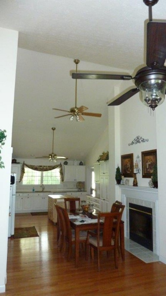 Sun Tunnel in Vaulted Ceiling