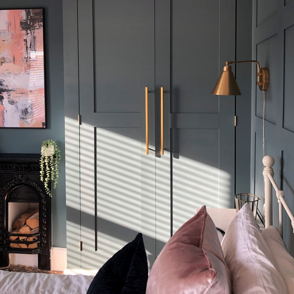 Solid Brass Gold Wardrobe Handles - Hexagonal - Contemporary - Bedroom ...