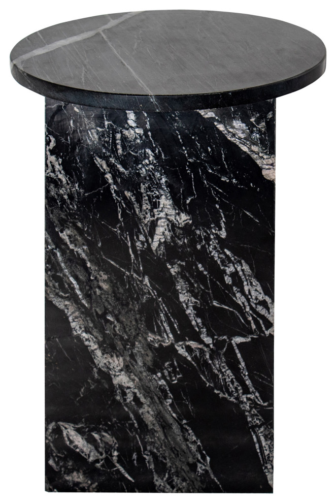 Grace Accent Table Black - Transitional - Side Tables And End Tables ...