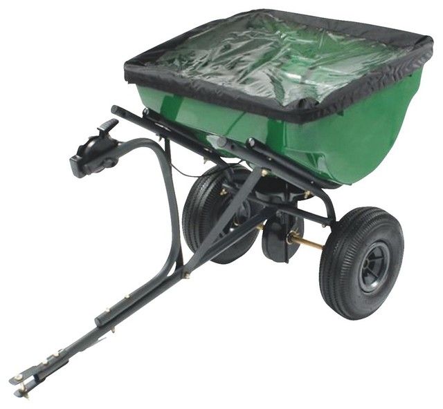 Precision® Tbs4500Prcgy Broadcast Spreader With Rain Cover, 100 Lbs ...