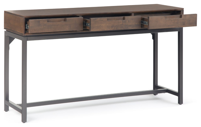Banting Mid Century Wide Console Table - Traditional - Console Tables ...