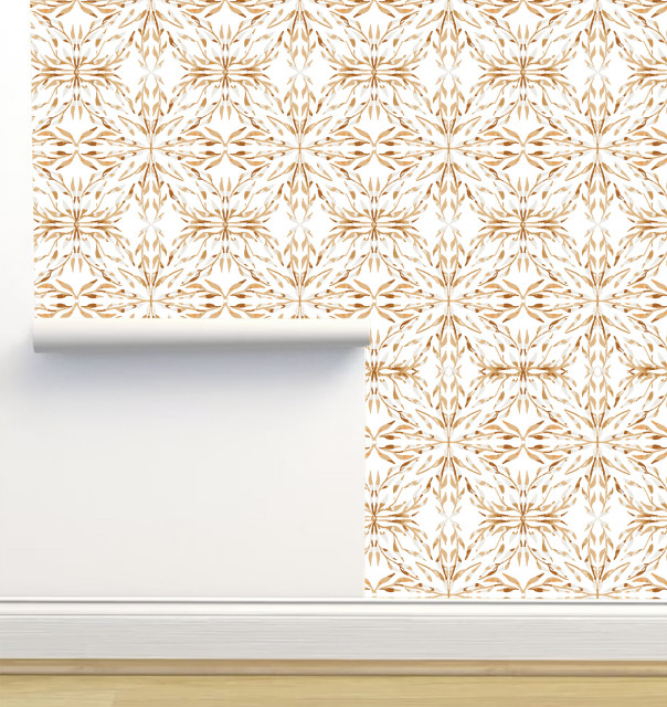 So Classy Tan Wallpaper by Monor Designs, Sample 12"x8" - Contemporary - Wallpaper - by ...