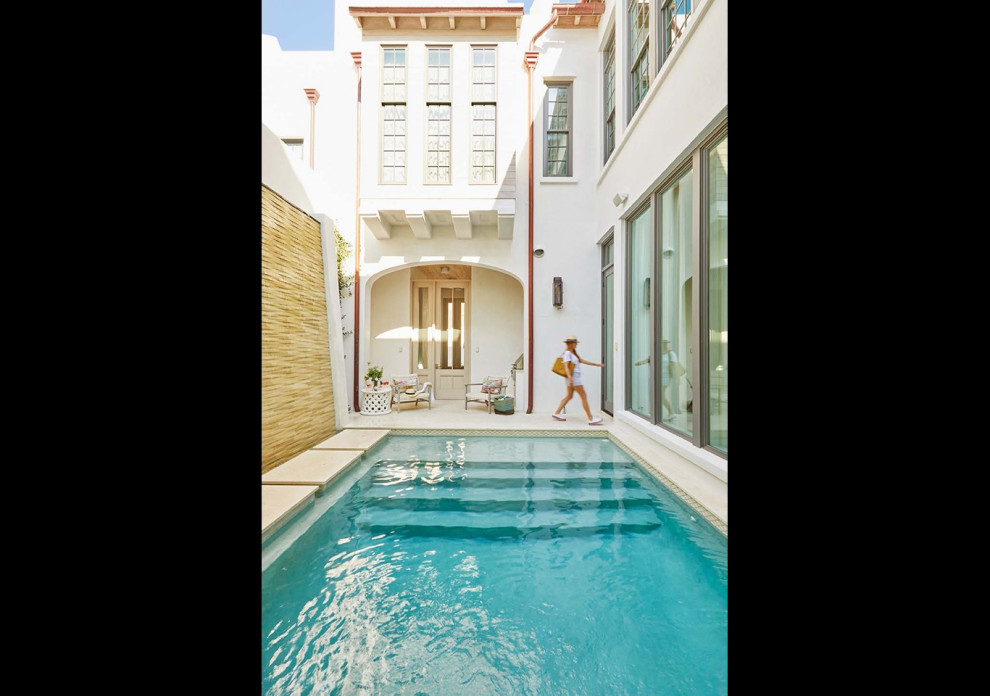 Alys Beach Home with Clean, Elegant Design - Beach Style - Pool ...