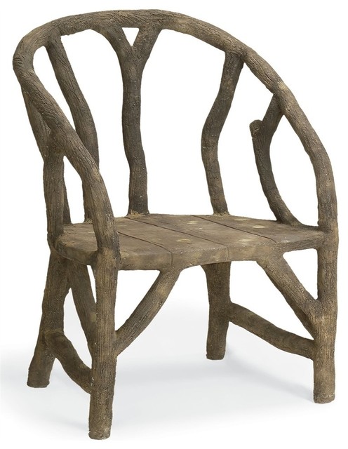 Arbor Chair w/ crate - Rustic - Outdoor Dining Chairs - by Arcadian ...