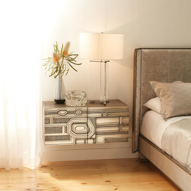 Luxe Clear Crystal Tripod Slab Shaped Table Lamp Y Shape Brass ...