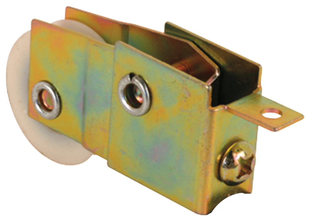 1-1/4" Nylon Ball Bearing Sliding Door Roller Assembly - Traditional ...