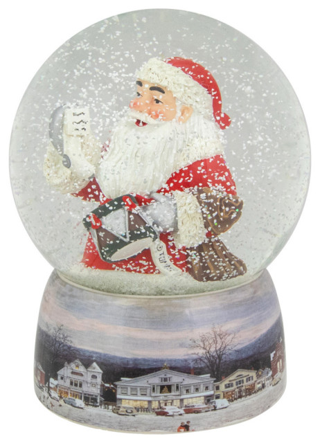 6.5" Norman Rockwell 'A Drum For Tommy' Christmas Snow Globe - Modern ...