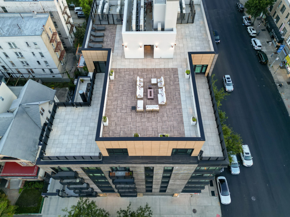 Rooftop Terrace in Midwood, Brooklyn - Contemporary - Terrace - New ...