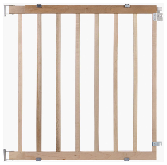 North States Stairway Swing Pet Gate Wood 28"-42"x30", 28" - 42"x30 ...