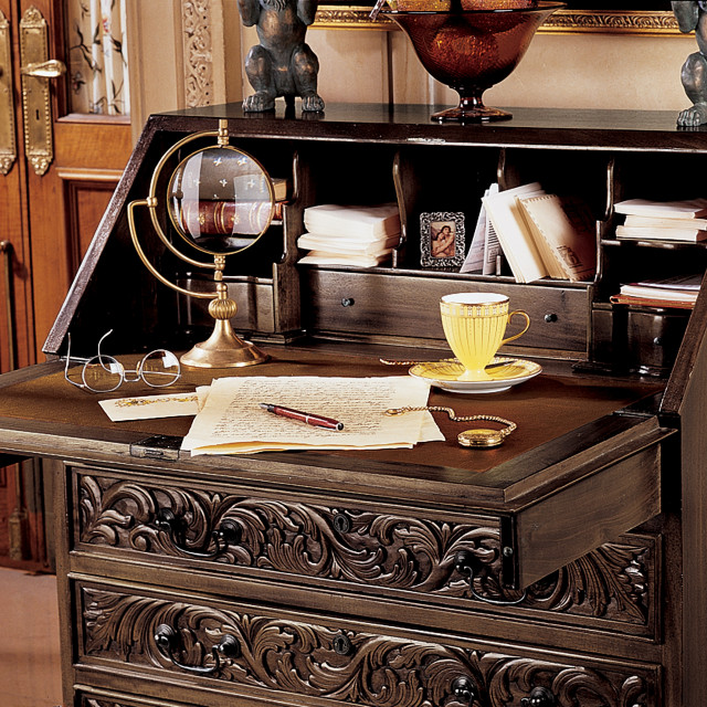 Unicorn Drop Front Desk - Traditional - Desks And Hutches - by Design ...