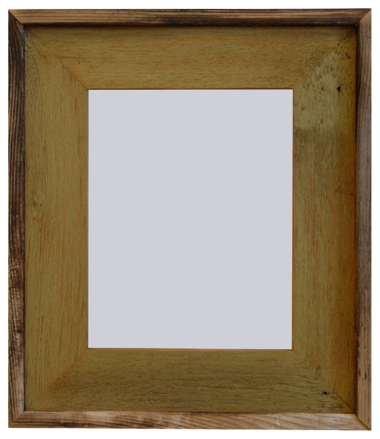 Green Barnwood Picture Frame, Lighthouse Green Rustic Wood Frame, 8"x8 ...