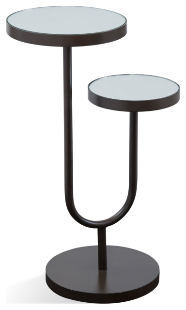 High-Low Scatter Table - Bronze - Transitional - Side Tables And End ...