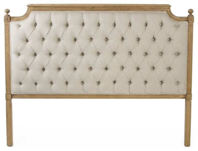 Louis Tufted Headboard Queen - Traditional - Headboards - by Hudson ...