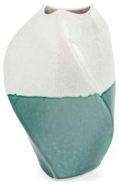 Timor 12" Ceramic Table Vase - Contemporary - Vases - by Timeout PRO ...