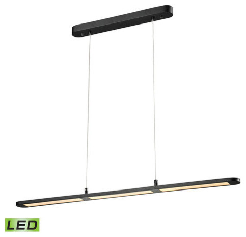 Elk Lighting Lino Collection LED chandelier in Matte Black - Modern ...