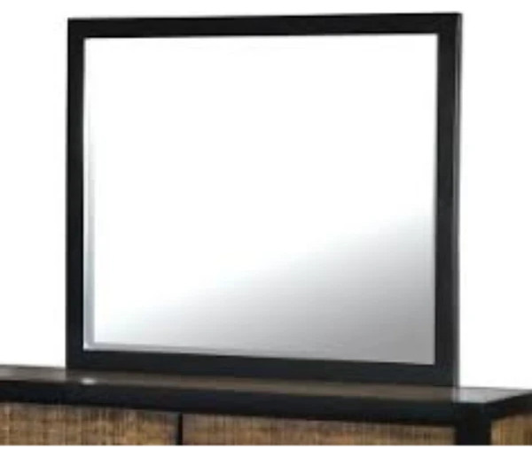 Hamberg Transitional Style Mirror, Black - Transitional - Wall Mirrors ...