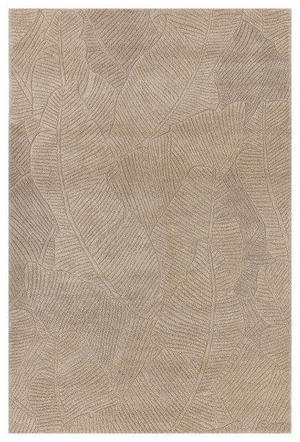 Calathea Hand-Tufted Rug Sand 6' X 9' - Tropical - Area Rugs - by ...