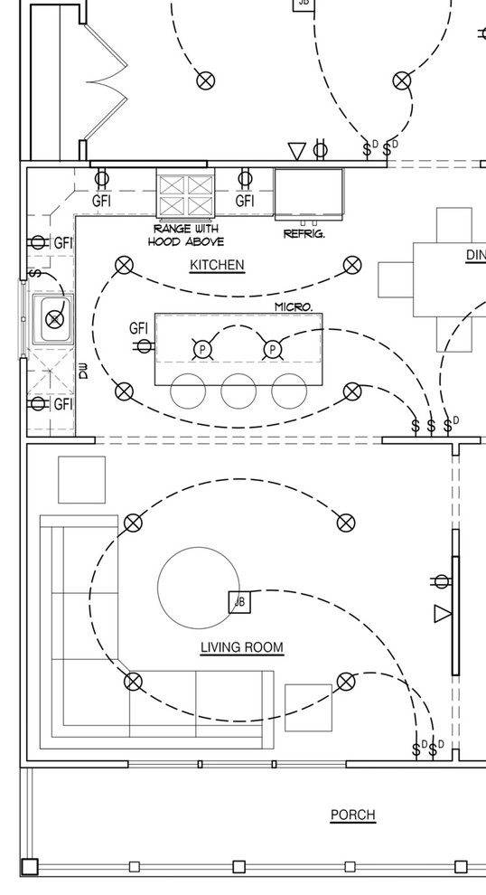 sufficient lighting.