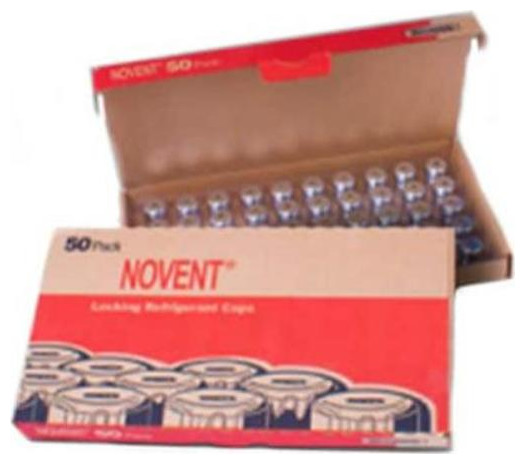 Rectorseal 86693 Novent Universal 1/4" Thread Silver Cap (50 - Air ...