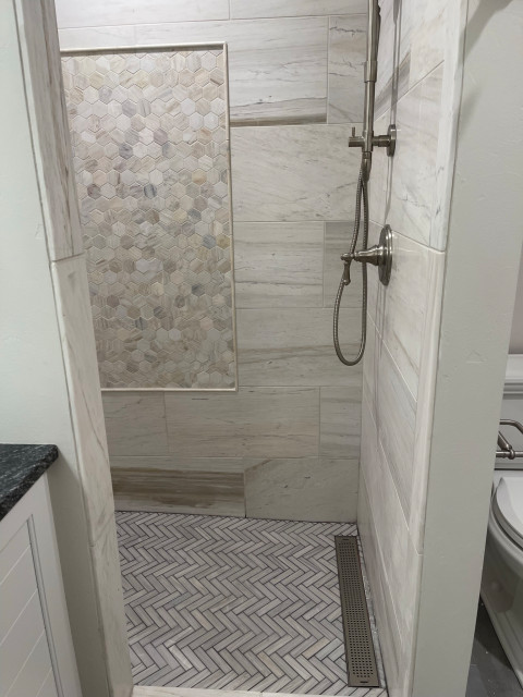 Master Bath Shower Tile Design - Modern - Bathroom - Other - by DOOR ...