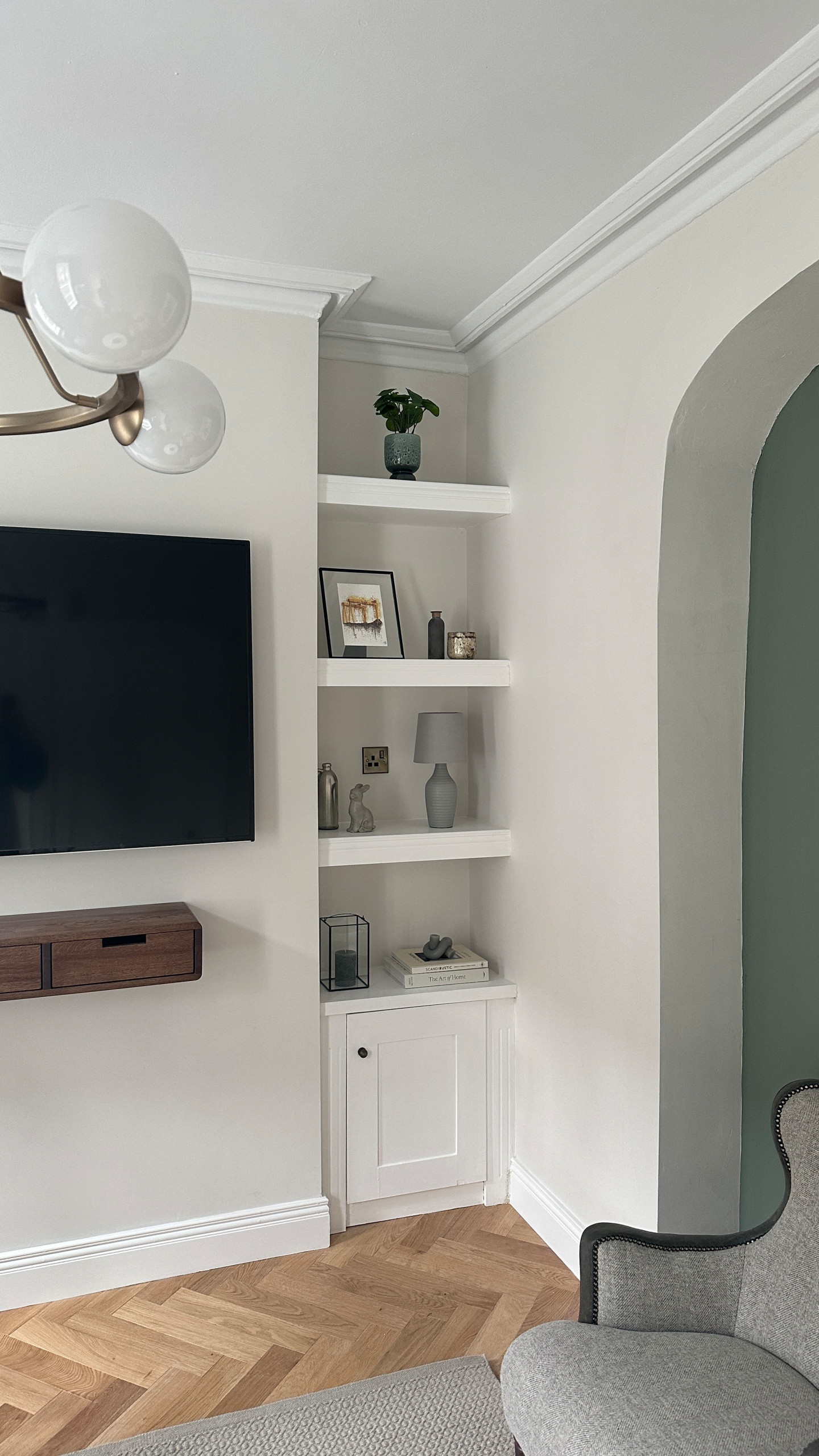 Period terrace living room