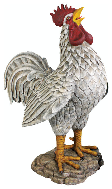Giant Rooster Statue - Eclectic - Garden Statues And Yard Art - by ...