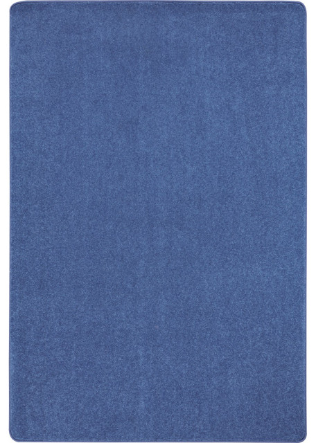 Just Kidding 12' x 7'6" area rug, color Cobalt Blue - Contemporary ...