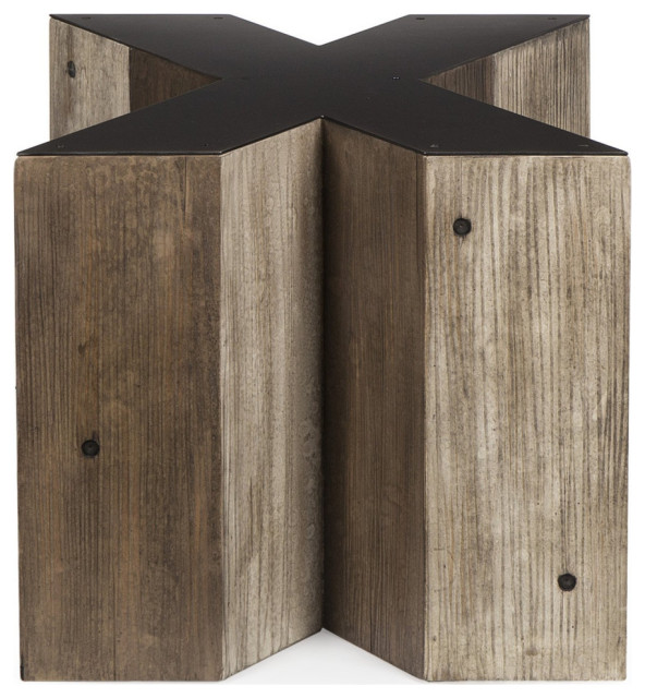 X Letter Side Table - Rustic - Side Tables And End Tables - by V.S.D ...