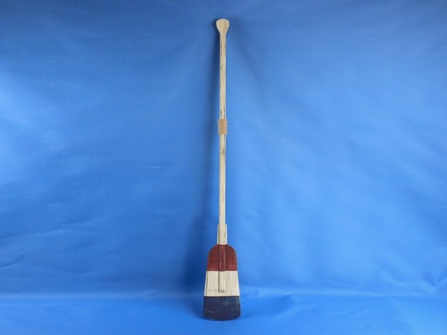 Wooden Independence Squared Rowing Oar, 50" - Beach Style - Wall ...