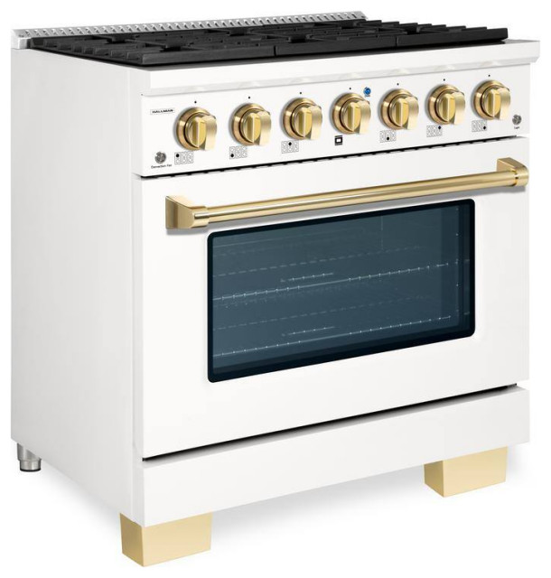 Bold Series 36" All Gas Freestanding Range - Contemporary - Gas Ranges ...