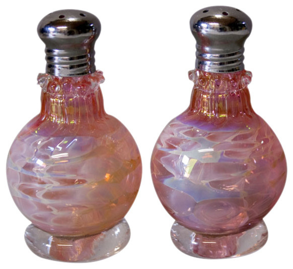 Junior Cloud Pink Salt and Pepper Shaker Set - Contemporary - Salt And ...