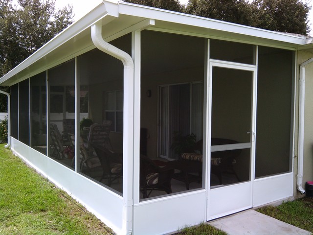 aluminum screen room - Porch - Orlando - by Certified Outdoors