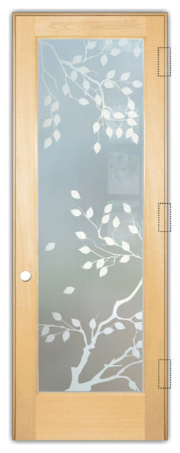 Interior Prehung Door or Interior Slab Door - Cherry Tree - Primed - 28 ...