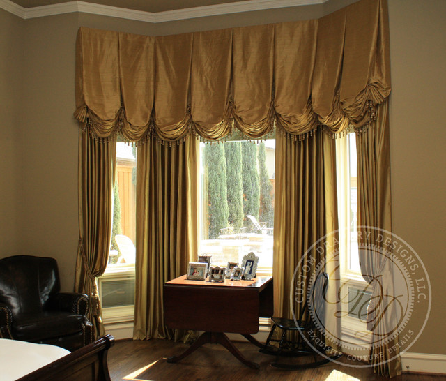 Drapery - Traditional - Dallas - by Custom Drapery Designs, LLC. | Houzz