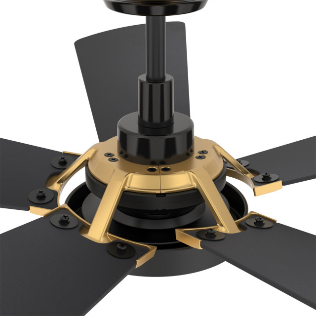 CARRO 52'' Smart Voice Control Ceiling Fan With Remote and Dim LED ...