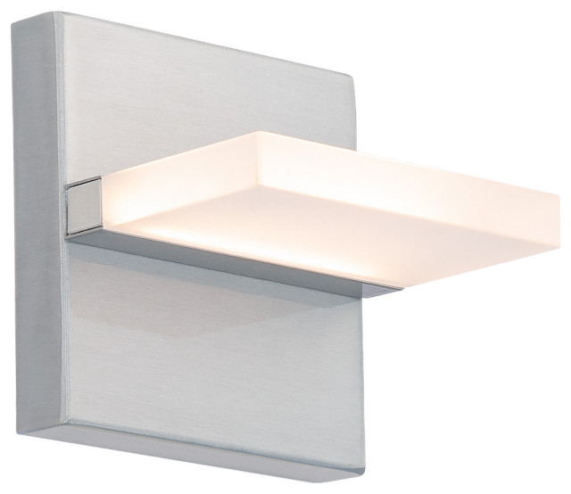 WAC Lighting WS-W23105 Oslo 5" Tall LED Outdoor Wall Sconce - Modern ...