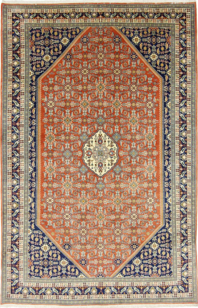 Persian Rug Ghashghai 10'1"x6'8" Modern Hand Knotted, 10'1"x6'8 ...